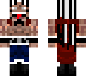 ROCKS D XEBEC TRUE COLORS | Minecraft Skin