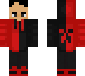 red and black | Minecraft Skins