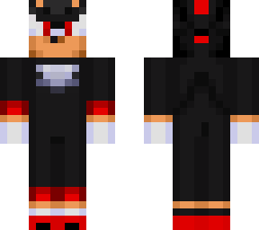 shadow the hedgehog | Minecraft Skins