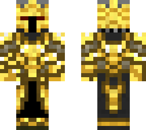 golden knight | Minecraft Skins