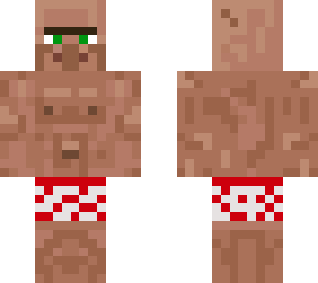 buff villager | Minecraft Skins