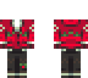 Red Christmas Sweater | Minecraft Skin