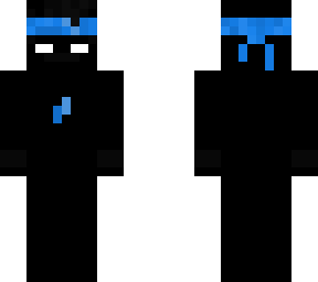 Aiden and Lucas cool rgb (blue ver) | Minecraft Skin