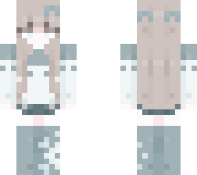 blue skyline | Minecraft Skin