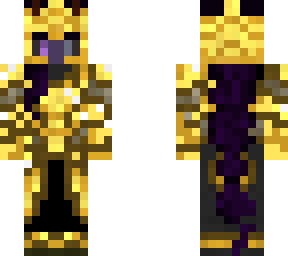 golden knight | Minecraft Skins