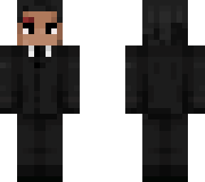 Hitman Black Suit | Minecraft Skin