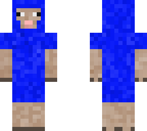 Blue sheep | Minecraft Skin