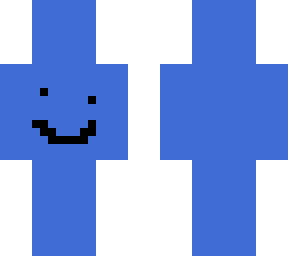 Blue Smile | Minecraft Skin