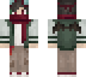 chrismas haru | Minecraft Skin