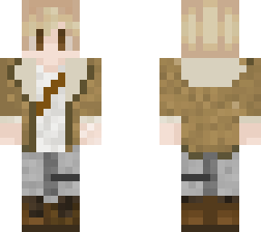 Newt the Death Cure w/eyelashes | Minecraft Skin