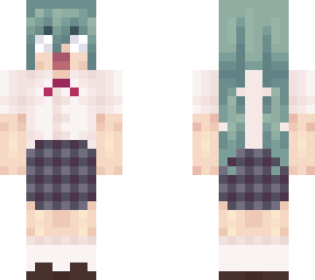 Rotten miku | Minecraft Skin