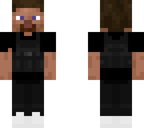 black steve | Minecraft Skin