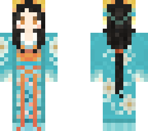 Goldfish Hanfu | Minecraft Skin