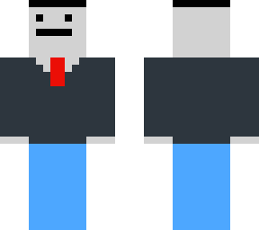 Z in a suit | Minecraft Skin