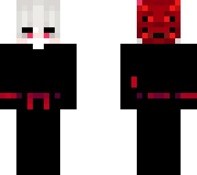 demon mask back | Minecraft Skin