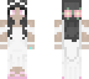 Wedding Flower Veil | Minecraft Skin