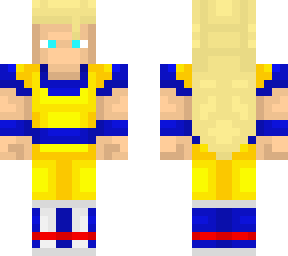 goku ssj3 manga colors | Minecraft Skin