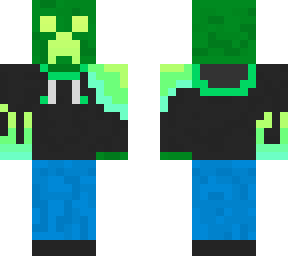 Creeper neon remasterizado | Minecraft Skin