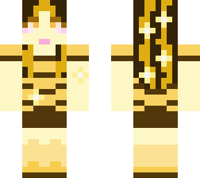 Honey Bee Girl | Minecraft Skin