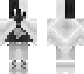 Black/white Nym droid base | Minecraft Skin