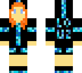 neon blue | Minecraft Skin