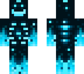 creepy warden not og | Minecraft Skin