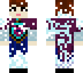 anna - a bit frozen - FROZEN the musical | Minecraft Skin