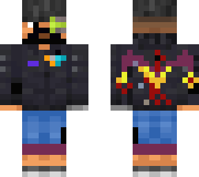 Bomber-Jacket Phoenixfeathers | Minecraft Skin