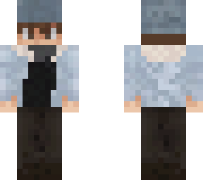 Guy In Blue Jacket And Blue Ushanka (Kogirka) | Minecraft Skin