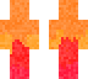 Fire Elemental | Minecraft Skin
