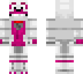 Funtime Foxy - without a tail | Minecraft Skin