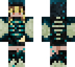 warden girl | Minecraft Skins