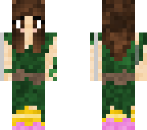 Moss and Worm | Minecraft Skin