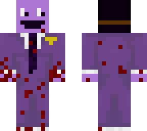 Purple Guy(Bloody) | Minecraft Skin