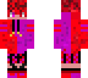 red and purple boy | Minecraft Skin