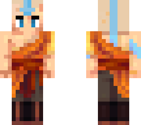 Aang from ATLA Avatar The Last Airbender | Minecraft Skin