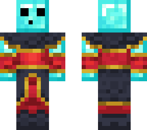 Diamond Slime Migrator robe | Minecraft Skin