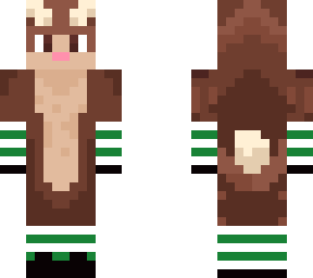 Leo femboy deer | Minecraft Skin