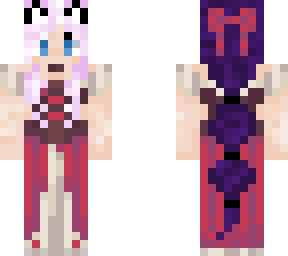 red dress star | Minecraft Skin