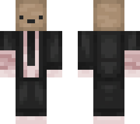 Cardboard Box Man | Minecraft Skin