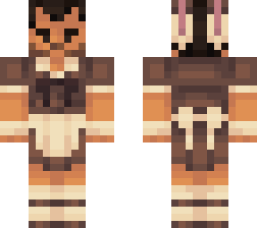 squeex lopunny maid cobblemon | Minecraft Skin
