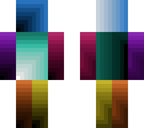 mix of color shades | Minecraft Skin