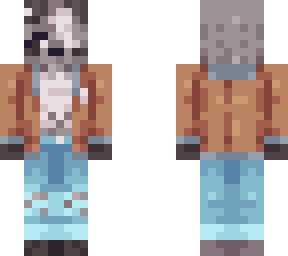 Scraps in newer jacket | Minecraft Skin