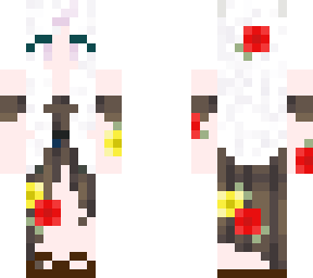 Amalthea [Flower dress] | Minecraft Skin