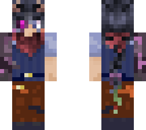 Cybernetic enhancements (Reupload) | Minecraft Skin