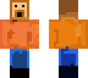 Scared steve | Minecraft Skin