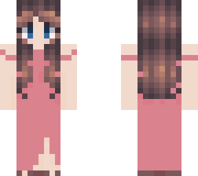 Pink Prom dress | Minecraft Skin