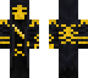 soul reaper(yellow) | Minecraft Skin