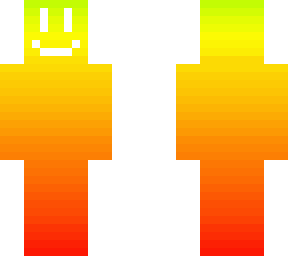 Gradient Guy (Red to Lime) | Minecraft Skin