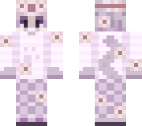 catboy with blossoms | Minecraft Skin